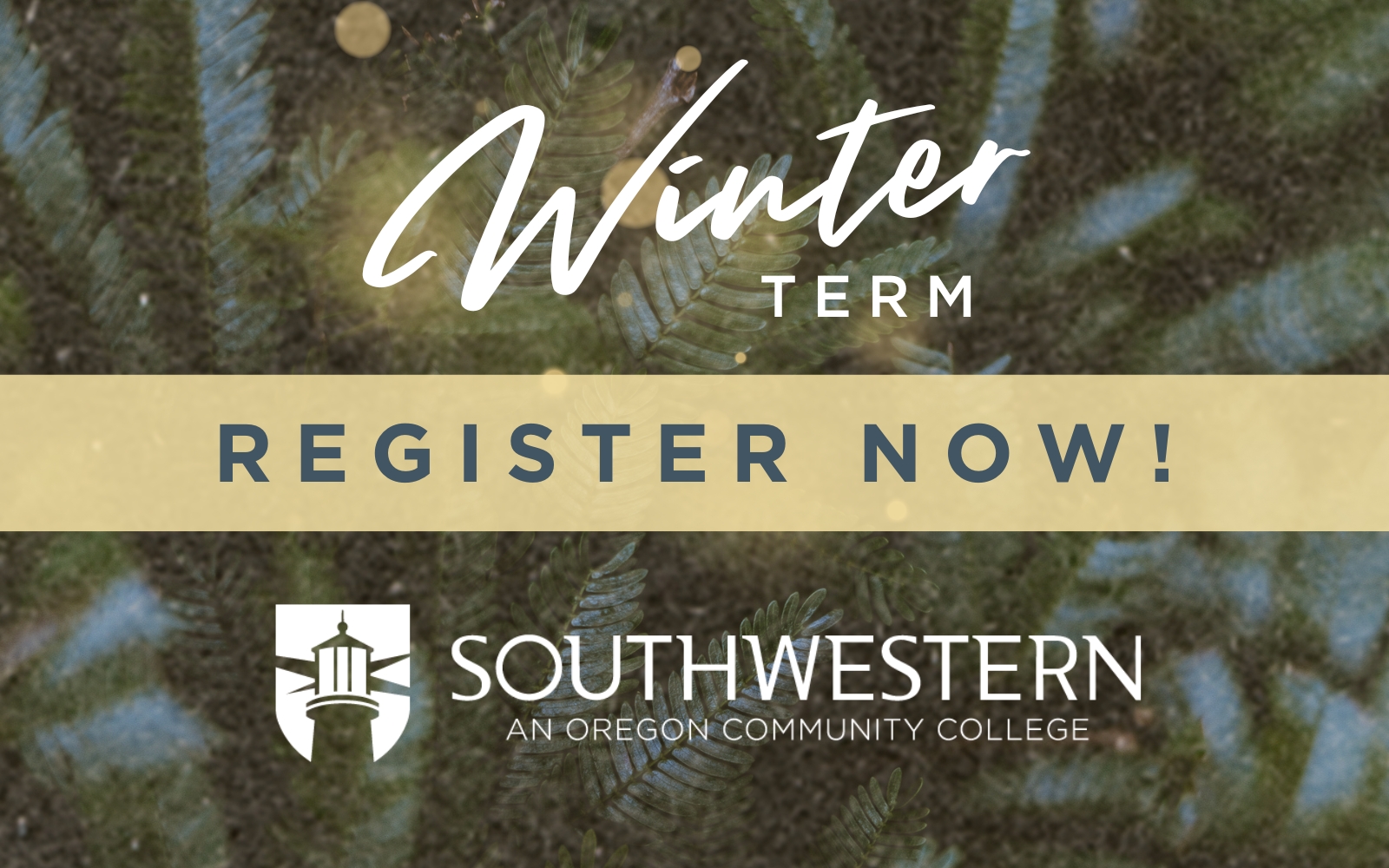 Winter Term 2024-25 Registration - Southwestern Oregon Community College