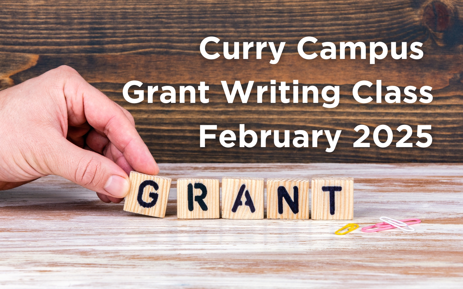 Curry Campus Grant Writing Class Offered February 2025 - Southwestern ...