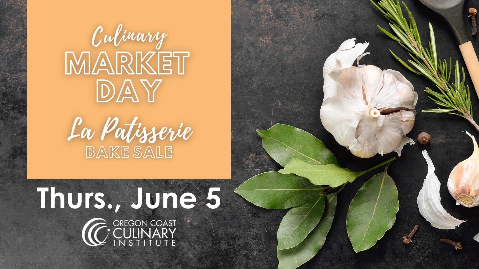 MENU: Culinary Market & La Patisserie - June 5, 2025 - Southwestern ...
